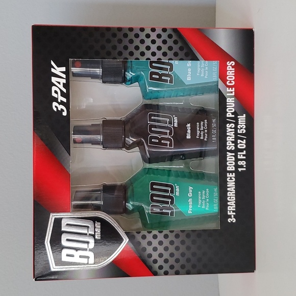 Bod Man | Grooming | Bod Man 3 Pack Fragrance Body Sprays Black Blue ...